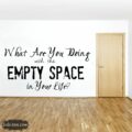 What Are You Doing With the Empty Spaces in Your Life? - Bobi Ann Allen